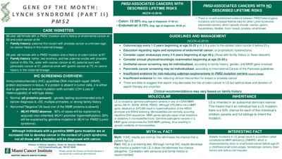 "Lynch Syndrome (Part II) PMS2" by Miami Cancer Institute, Division of Clinical Genetics