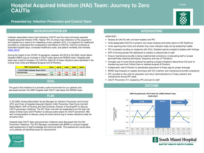 "Hospital Acquired Infection (HAI) Team: Journey to Zero CAUTIs" by ...